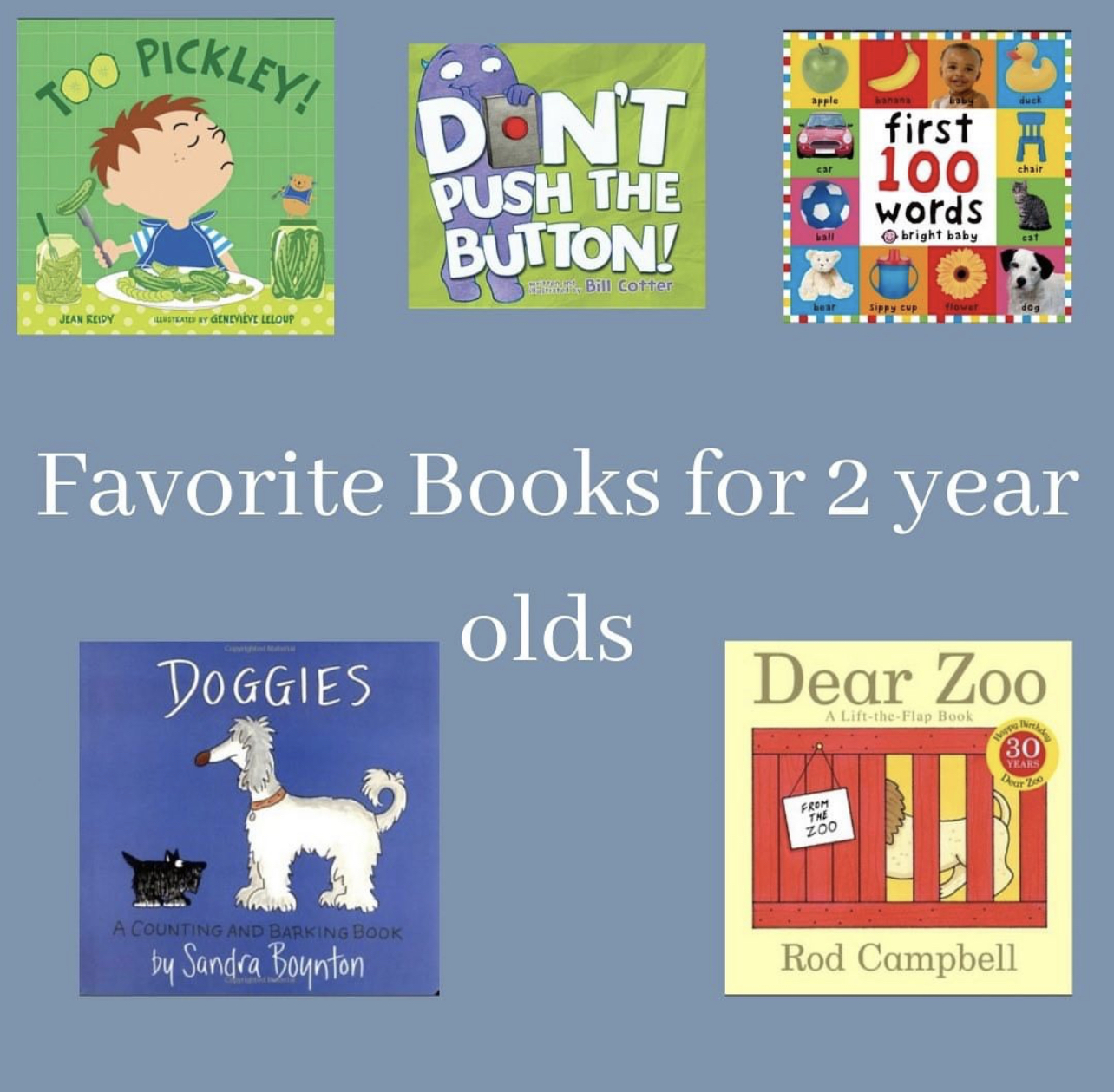 Favorite Books for Two Year Olds – The Spinny Bookworm Mama