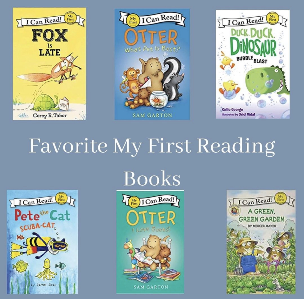 Favorite My First Reading Books – The Spinny Bookworm Mama
